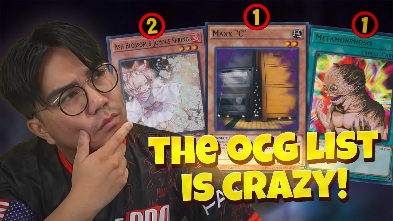 THIS OCG BANLIST MAKES ME WANT TO PLAY OCG - YouTube