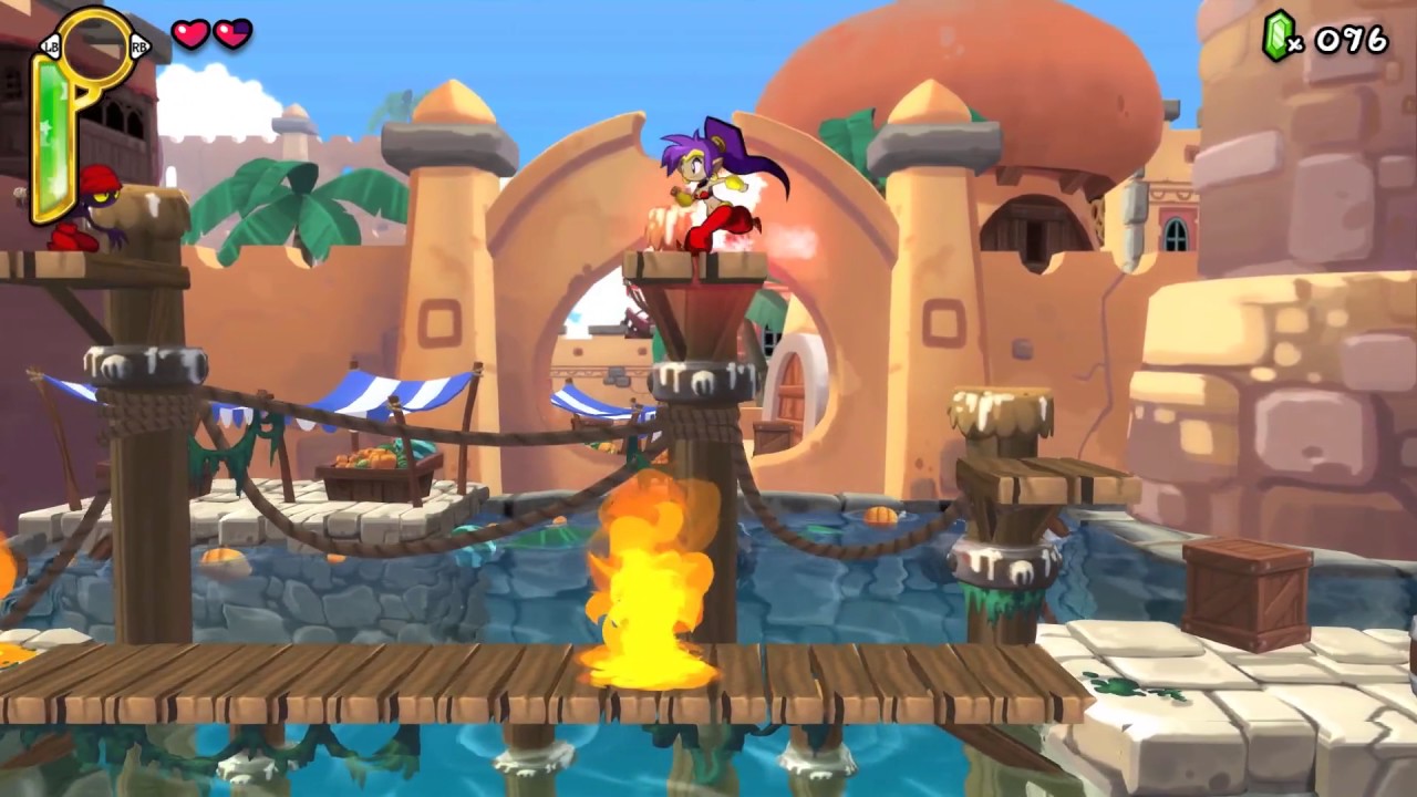 Shantae: Half Genie Hero - Intro & 1st level - YouTube