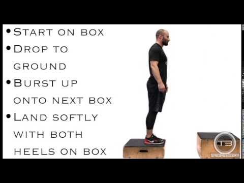 Depth Jump to Box Jump - YouTube