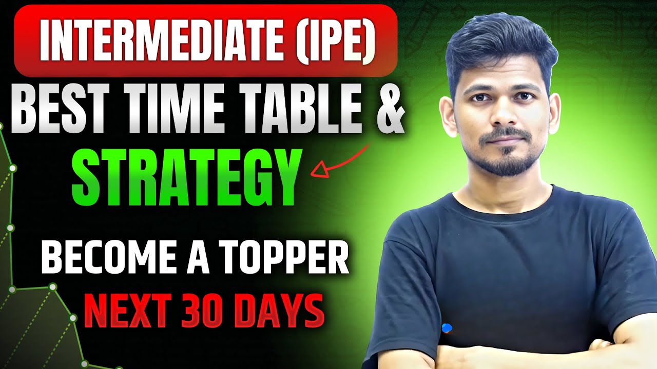 📅 Best 30-Day Study Plan to Become a Topper in Board Exams | TG & AP ...