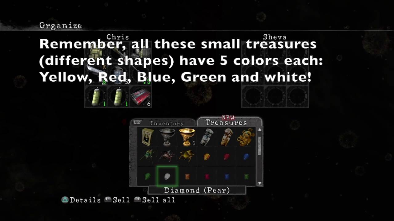 (PS4) The easiest miss TREASURE! -Resident Evil 5 - YouTube