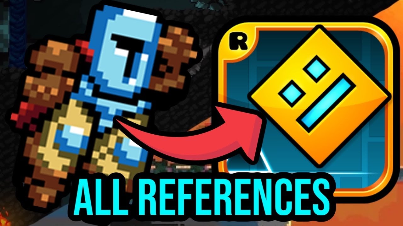 All References in DASH KING | Geometry Dash 2.2 - YouTube