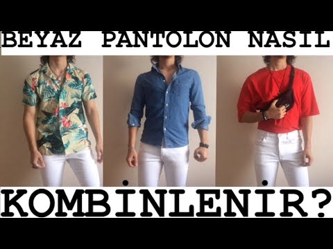 BEYAZ PANTOLON NASIL KOMBİNLENİR ? - EMRE KARAKOÇ