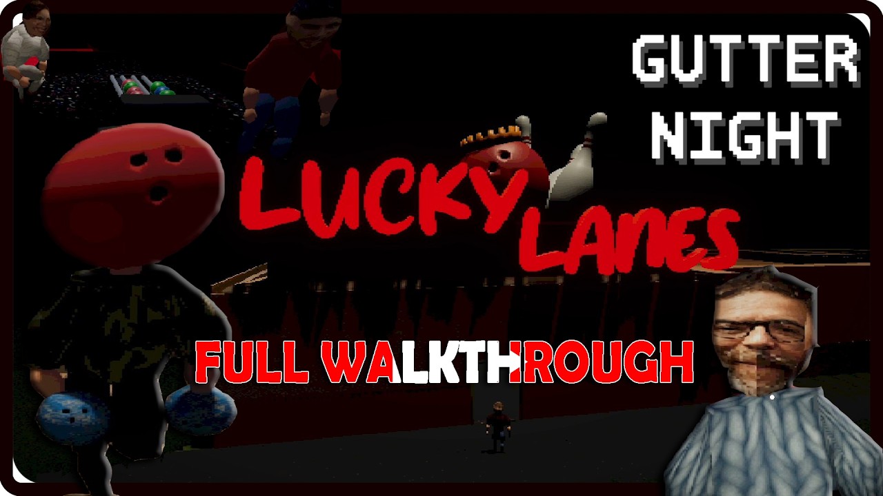 Gutter Night | The bowling ball head man rises - YouTube