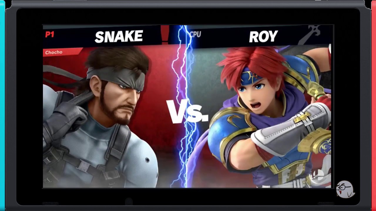 Super Smash Bros Ultimate Snake vs Roy - Where's Isaac - YouTube