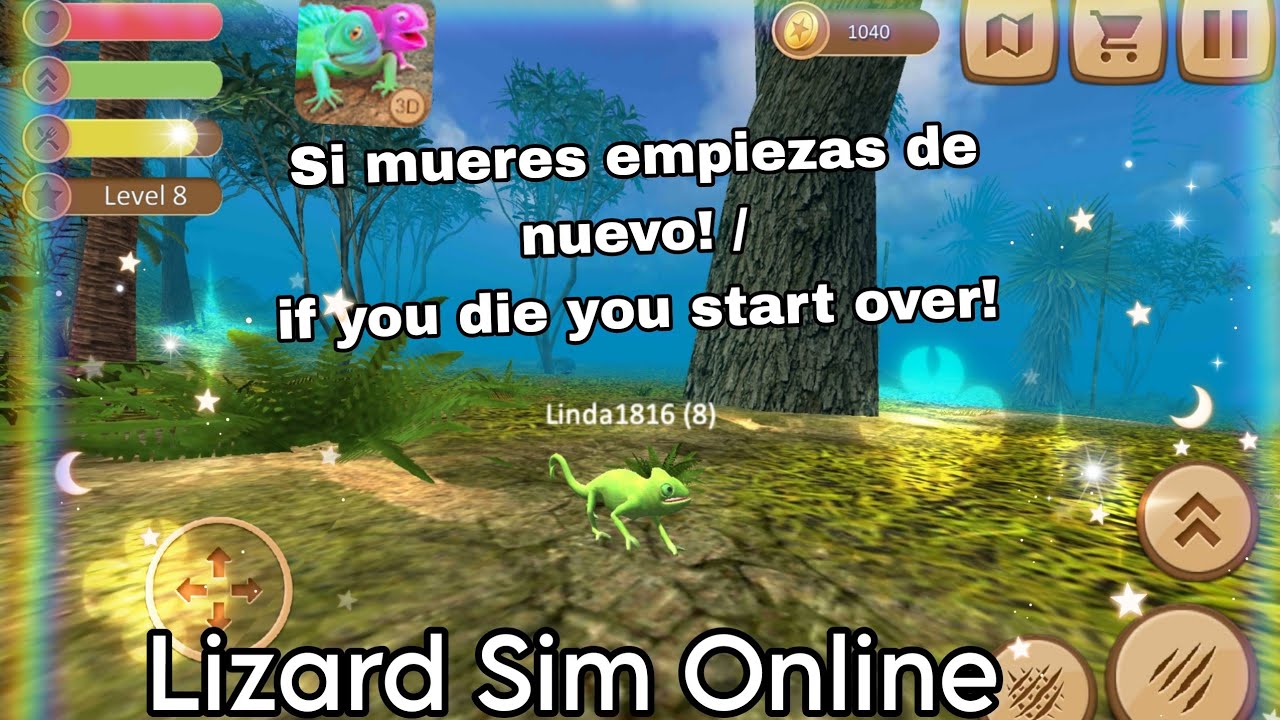 Lizard Sim Online: un juego que si mueres vuelves a empezar/a game ...