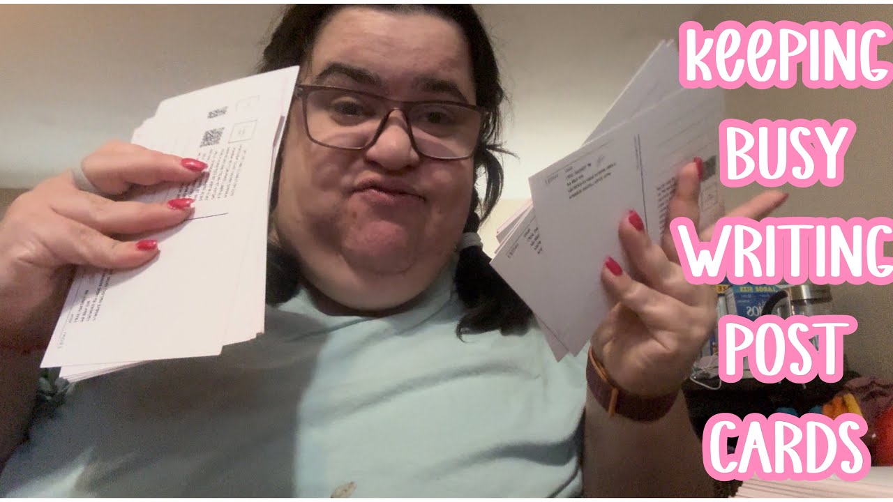 THE LONGEST WEEK EVER & MORE POSTCARD WRITING (11/5/24 - 11/7/24) - YouTube