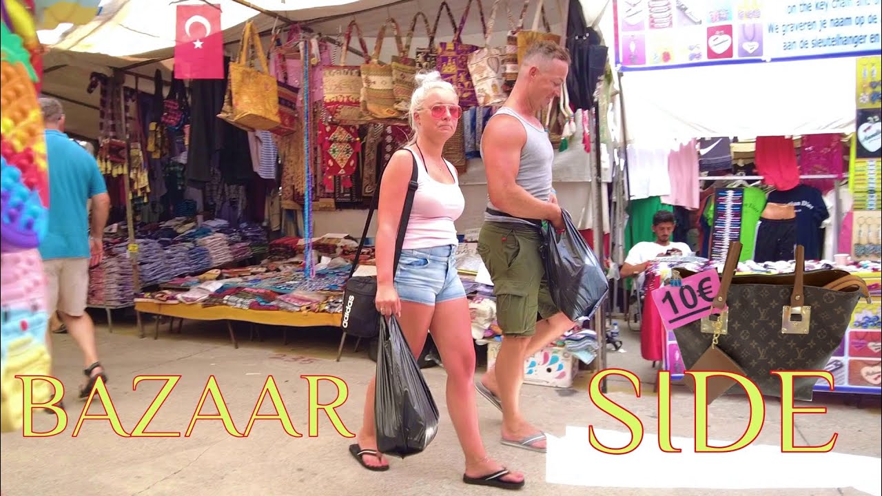 🇹🇷 SIDE WEEKLY BAZAAR ON SATURDAYS / Replica in TÜRKIYE #side #turkey # ...