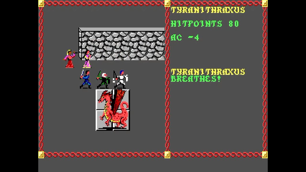 Pool of Radiance - Tyranthraxus - YouTube