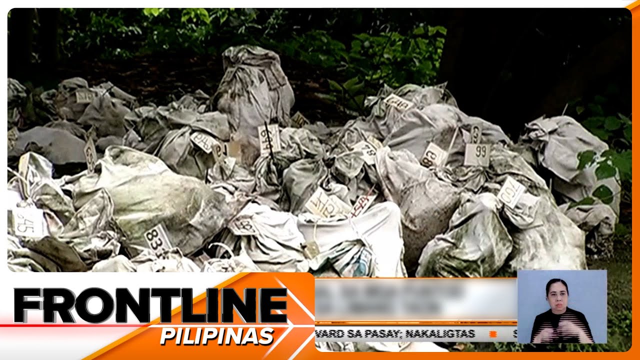 Daan-daang kalansay sa Marikina Public Cemetery, tinanggal sa mga nitso ...