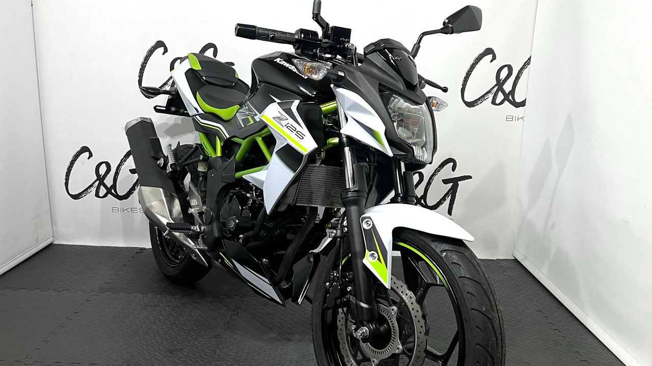 WALK AROUND VIDEO OF KAWASAKI Z 125 - YouTube