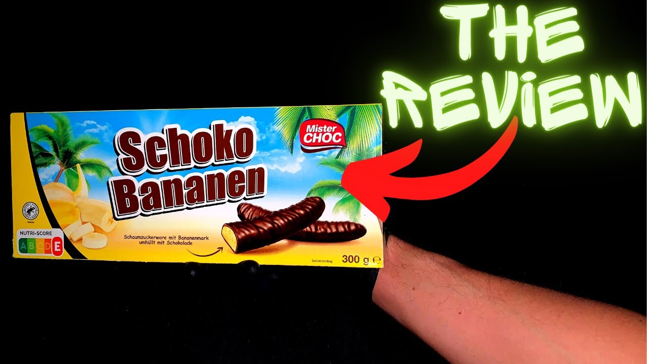 Mister Choc Schoko Bananen (Chocolate Bananas) Review - YouTube