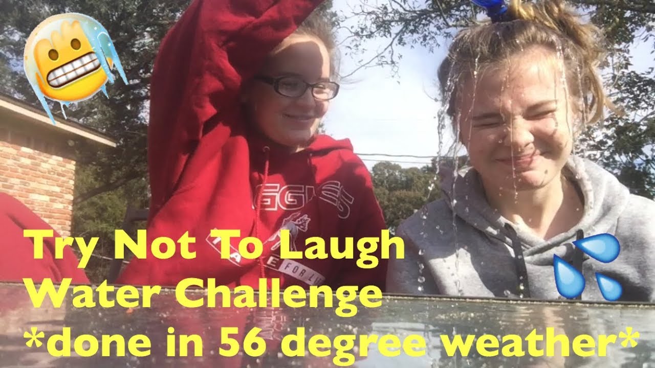 Laughing Challenge | *DONE IN 56 DEGREE WEATHER* - YouTube