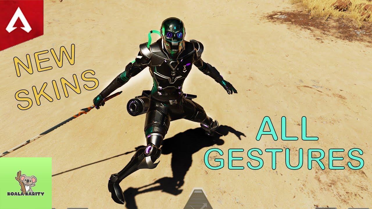 New Legendary Skin for Octane (Time Jumper), All Gestures. [Apex Legends - VOD - Aug.24] - YouTube