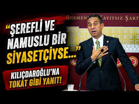 Kılıçdaroğlu’na tokat gibi yanıt: “Şerefli ve namuslu bir siyasetçiyse…”