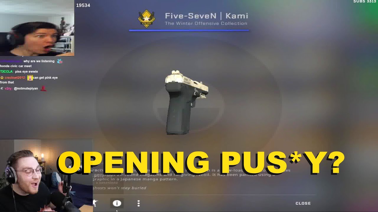 ohnePixel reacts to pus*y pattern unboxing - YouTube