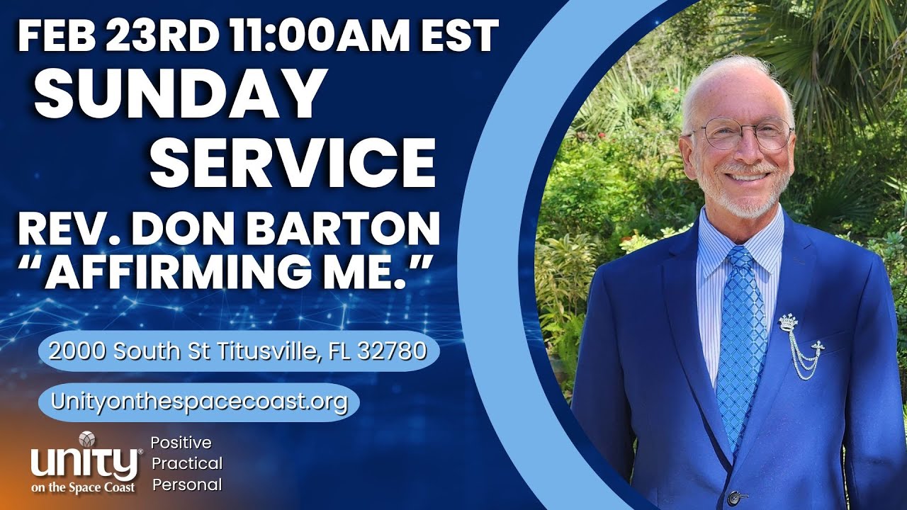 "Affirming Me." - Rev Don Barton - YouTube
