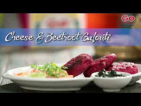 #GoodToGo Cheese Beetroot Galouti - YouTube