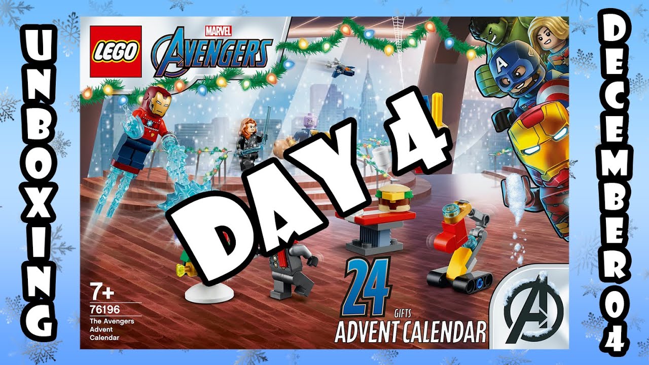 Day 4 | Lego | Marvel | The Avengers Advent Calendar | Build & Review ...