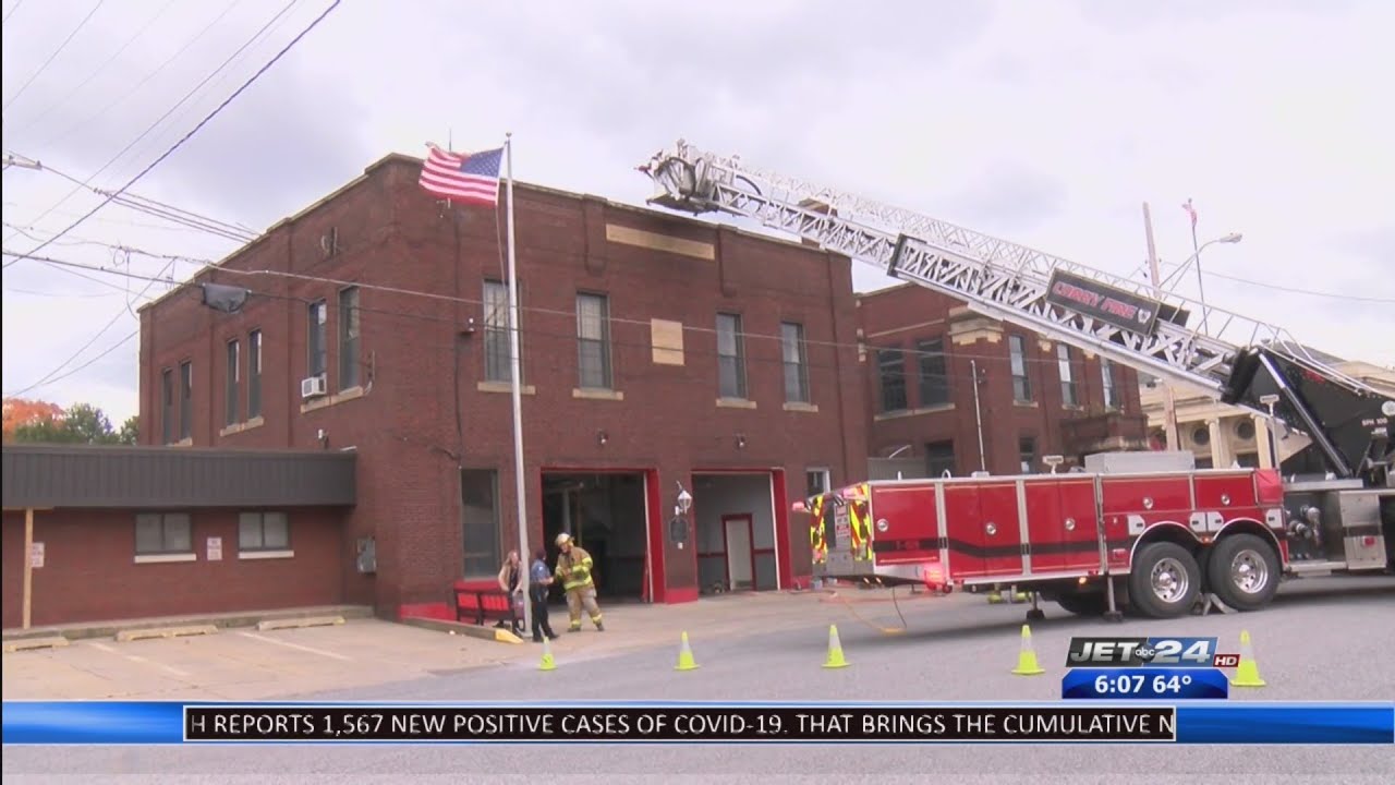 Electrical fire reported at the Corry Fire Department - YouTube