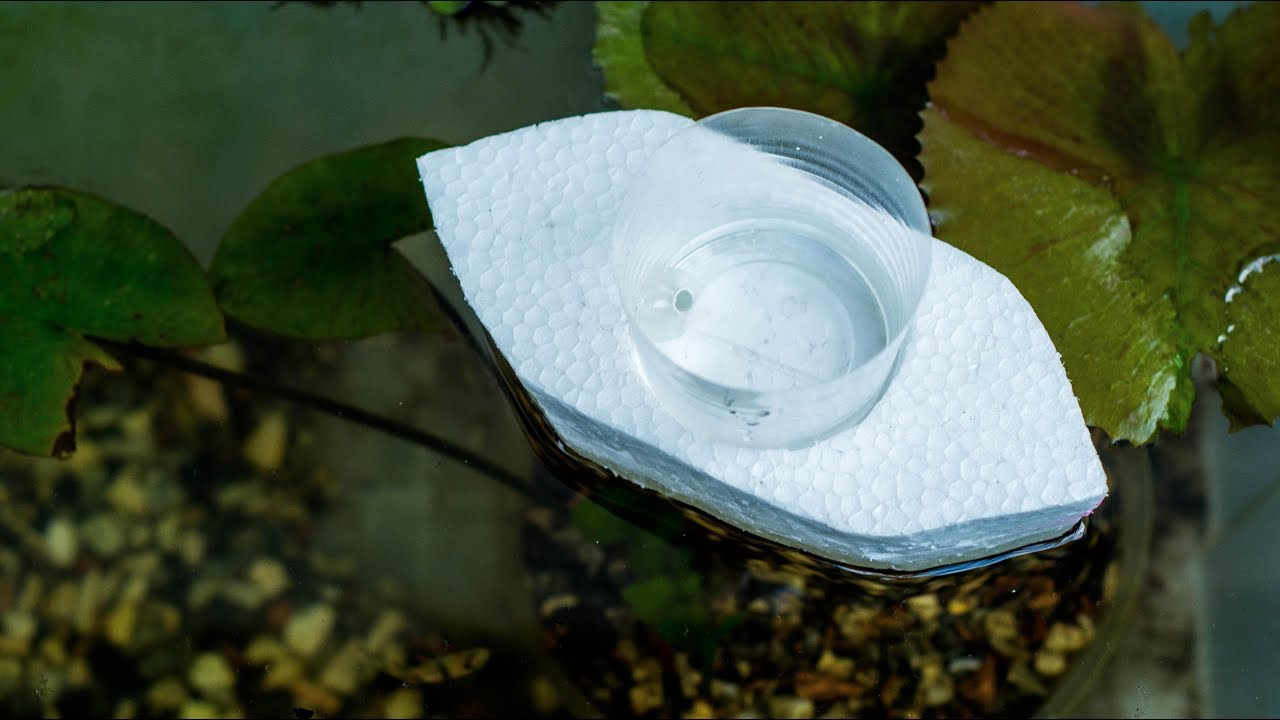 How to Make a Boat which using Water to Float, Make a Simple Fast Speed ...