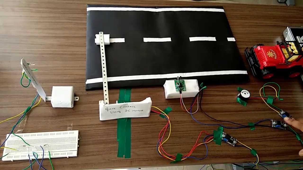 REAL TIME AUTOMATION GATE CONTROL USING PLC - YouTube