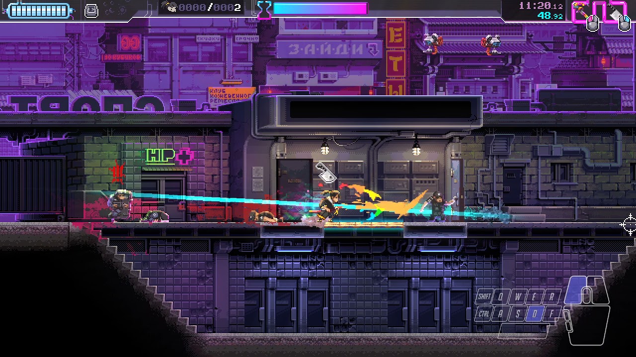Katana ZERO All Stages Speedrun in 16:53.97 - YouTube