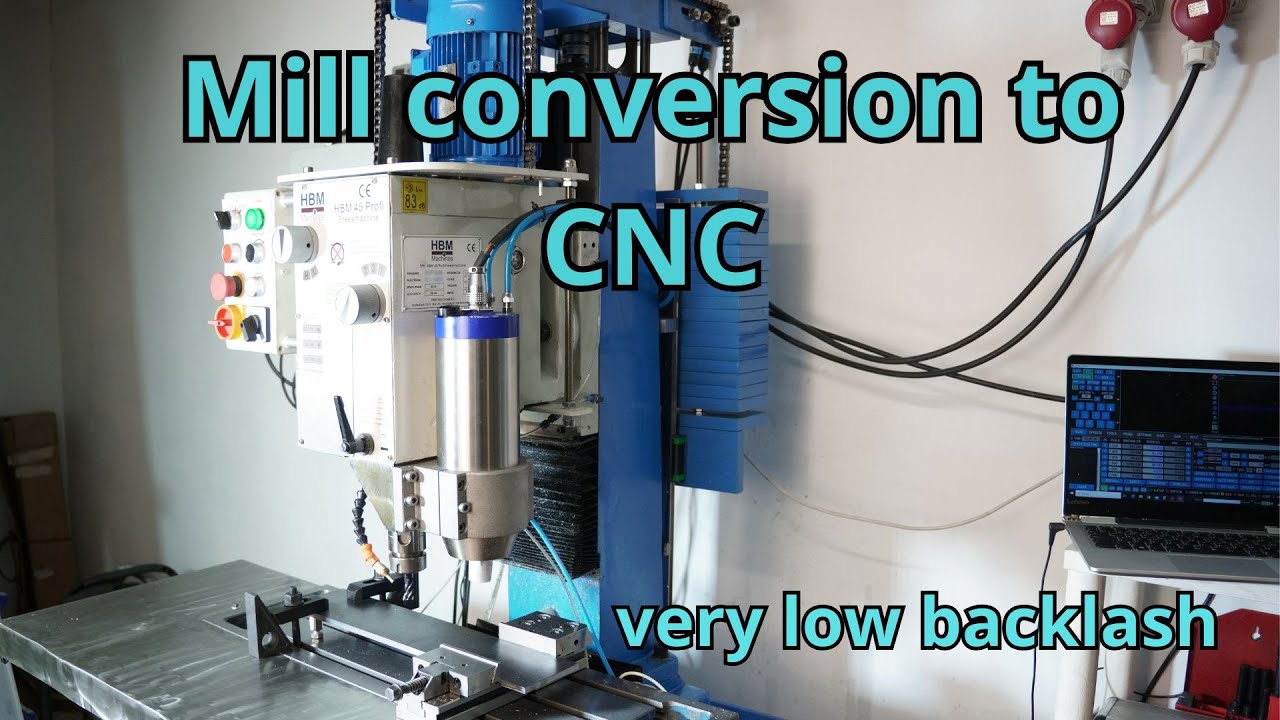 Convert a manual mill into an accurate CNC - YouTube