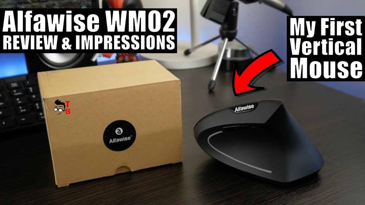 Alfawise WM02 REVIEW: My Impressions of $8 Vertical Mouse! - YouTube