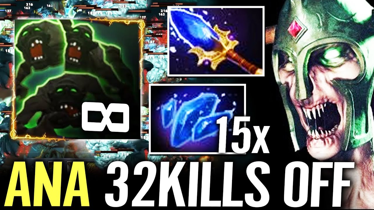 🔥 ANA Undying 32 Kills Zombination — Aghanim Shard 1HIT +1 Zombie WTF ...