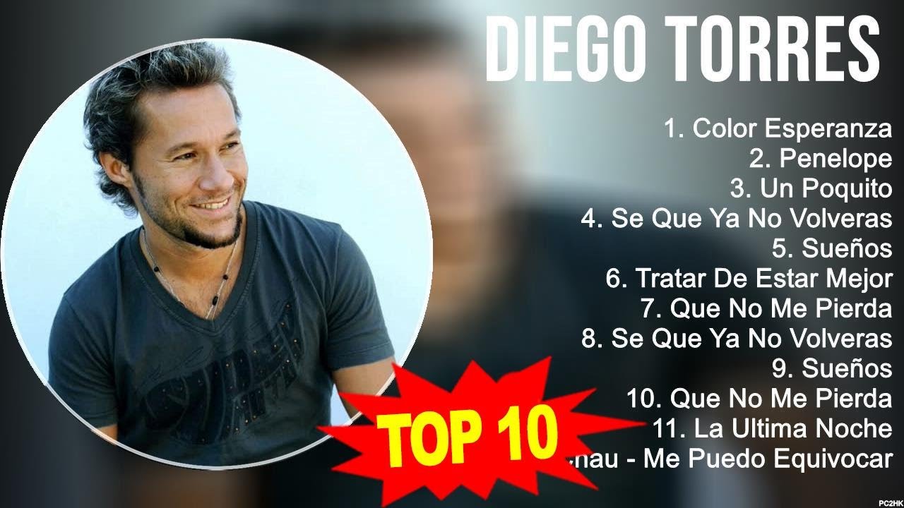 Greatest Hits Diego Torres álbum completo 2023 ~ Mejores artistas para ...