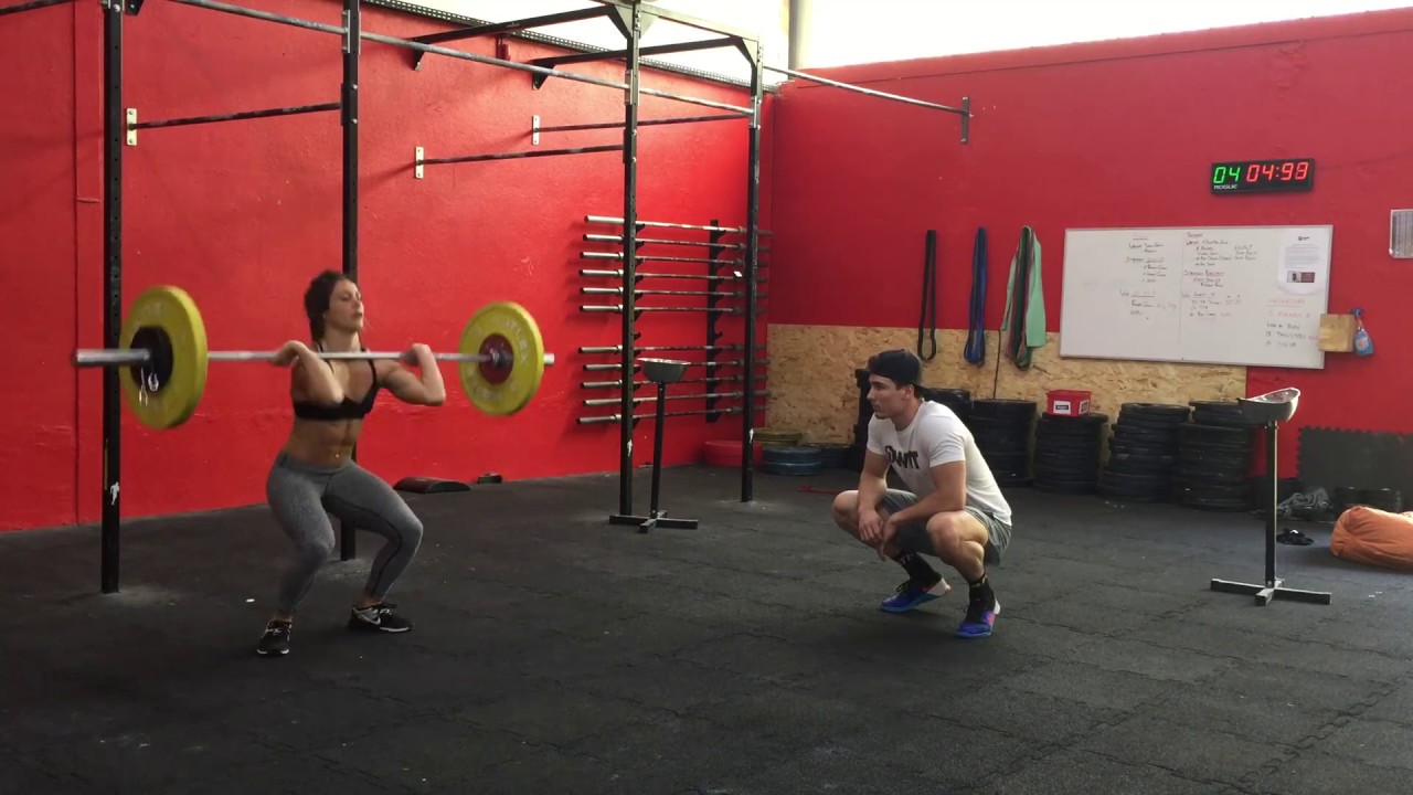 celia Gabbiani wod 2 affiliate Battle (Sans son couper pour droit ...