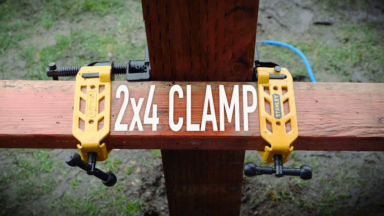 Stanly 2x4 Clamp || Dr Decks - YouTube