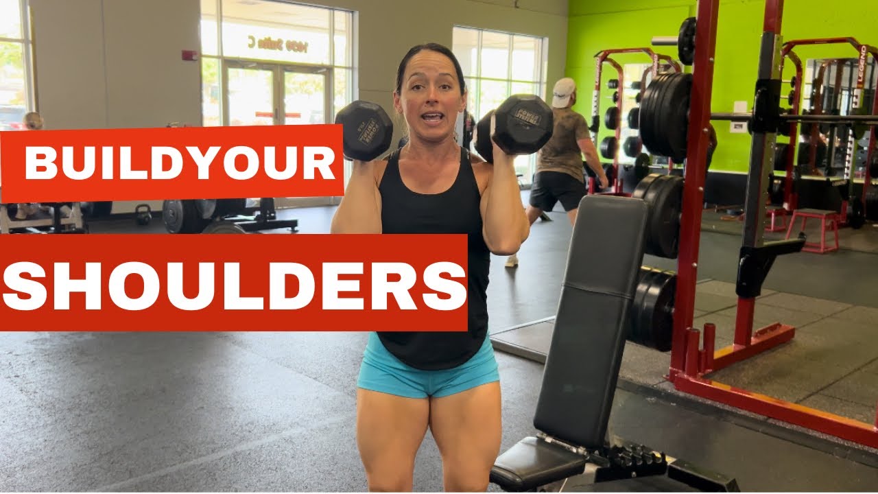 Dumbbell Only Shoulder Strength Workout with 10:00 Fat Loss Conditioning - YouTube