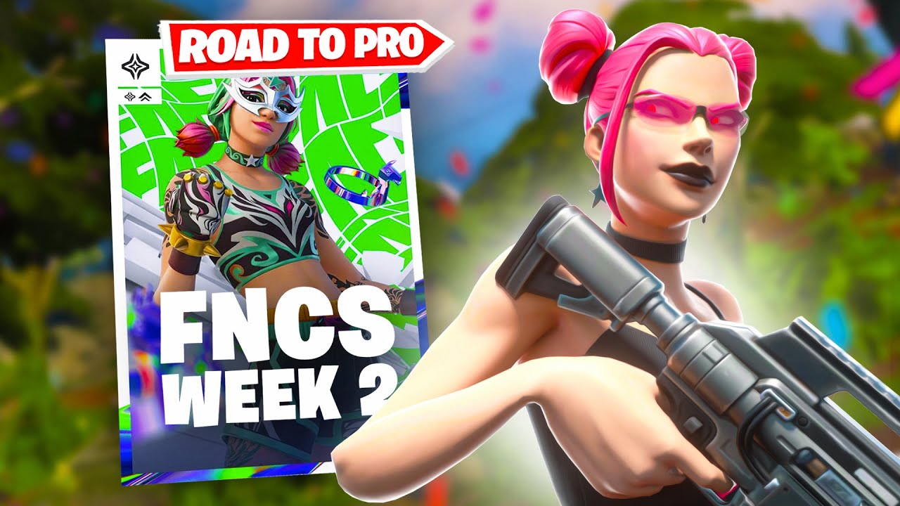 What I Learned From FNCS Week 2: Road To Pro Season 2: Episode 9 - YouTube