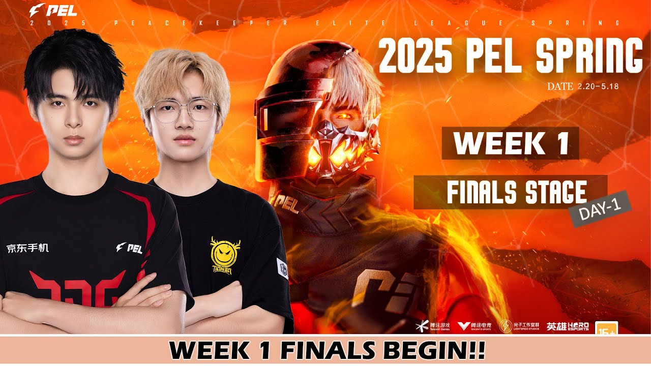 LIVE | PEL 2025 SPRING WEEK 1 DAY 2 | WEEKLY FINALS DAY 1 - YouTube