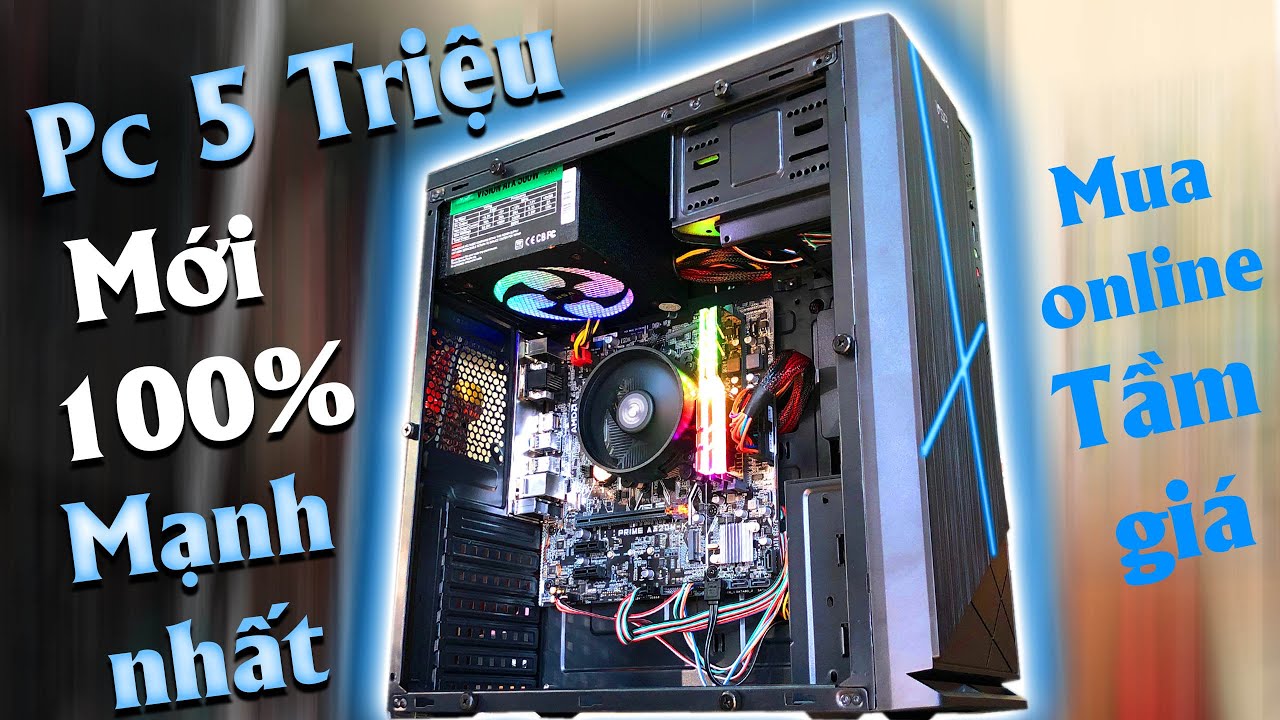 Mua online Pc gaming 5tr mới 100 % mạnh nhất tầm giá p2 - YouTube