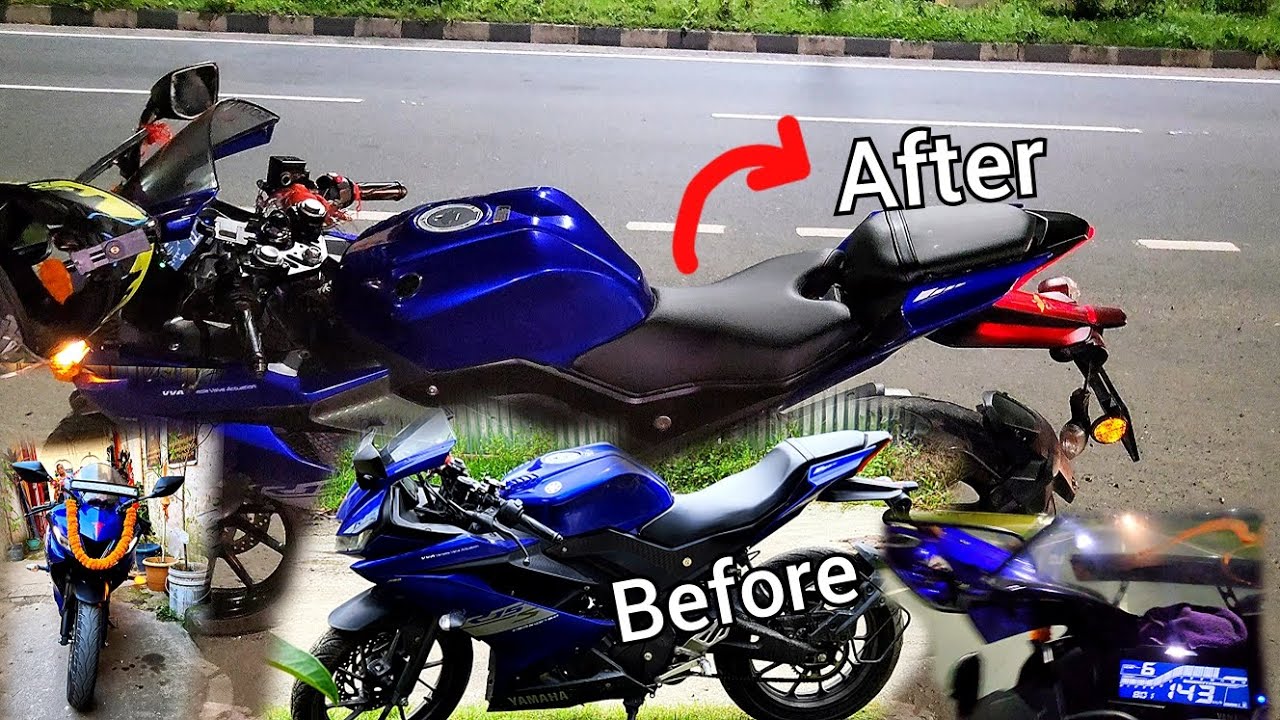 R15S V3 SEAT MODIFICATION !! Full seat to split seat - YouTube