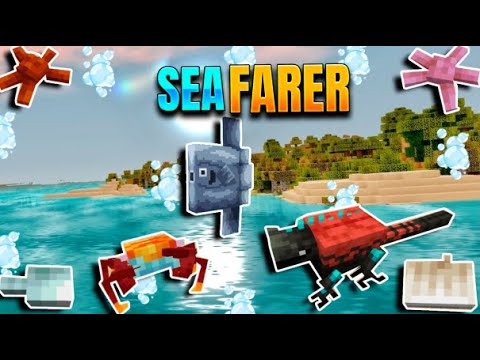 🐚SEAFARER MOD MINECRAFT 1.20.1🌊 - ¡MOD ACUÁTICO de MINECRAFT🦑! - YouTube