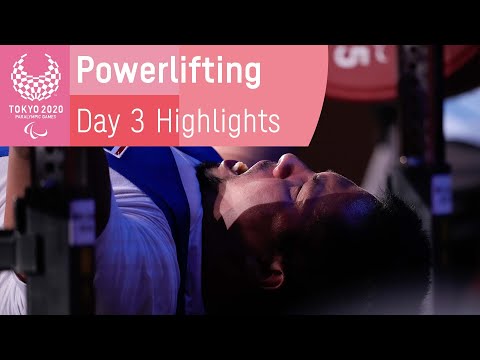 Para Powerlifting Highlights | Day 3 | Tokyo 2020 Paralympic Games