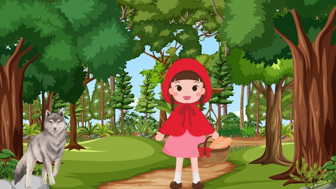 LITTLE RED RIDING HOOD: A TALE OF COURAGE - AN ANIMATED STORY - YouTube