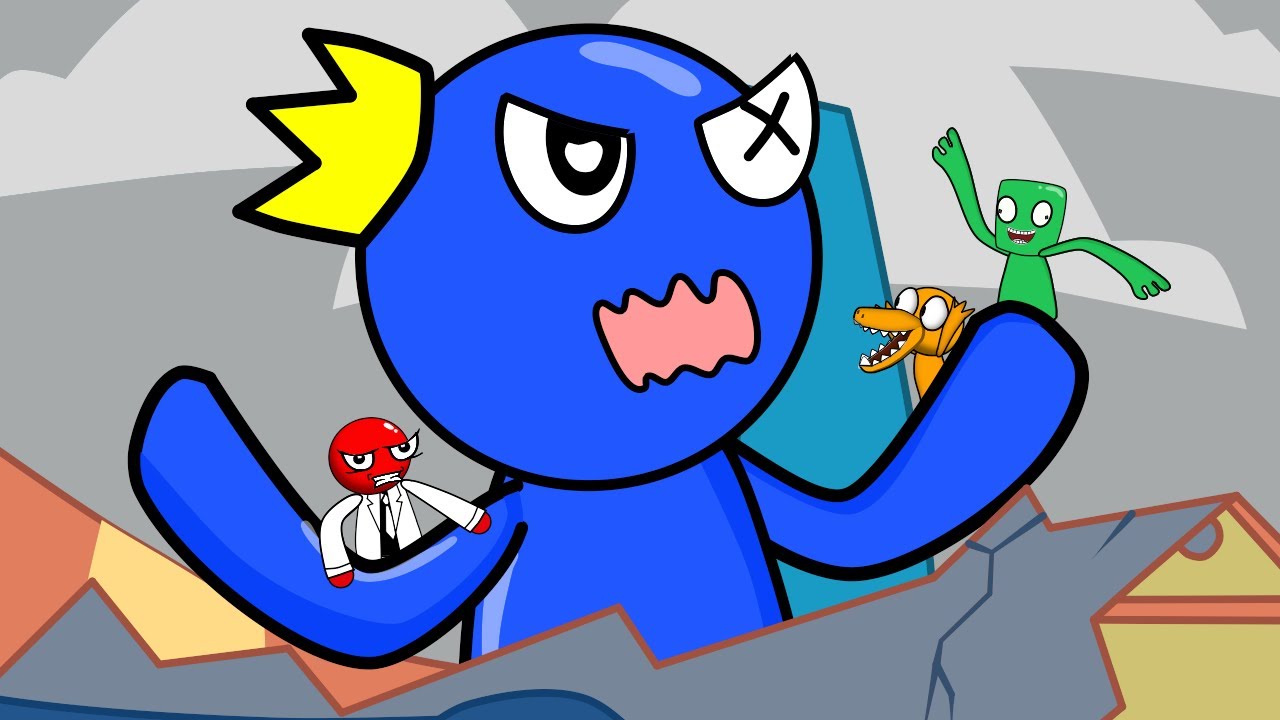 Last Experiment With RainBow Friends | Rainbow Friends Roblox Animation ...