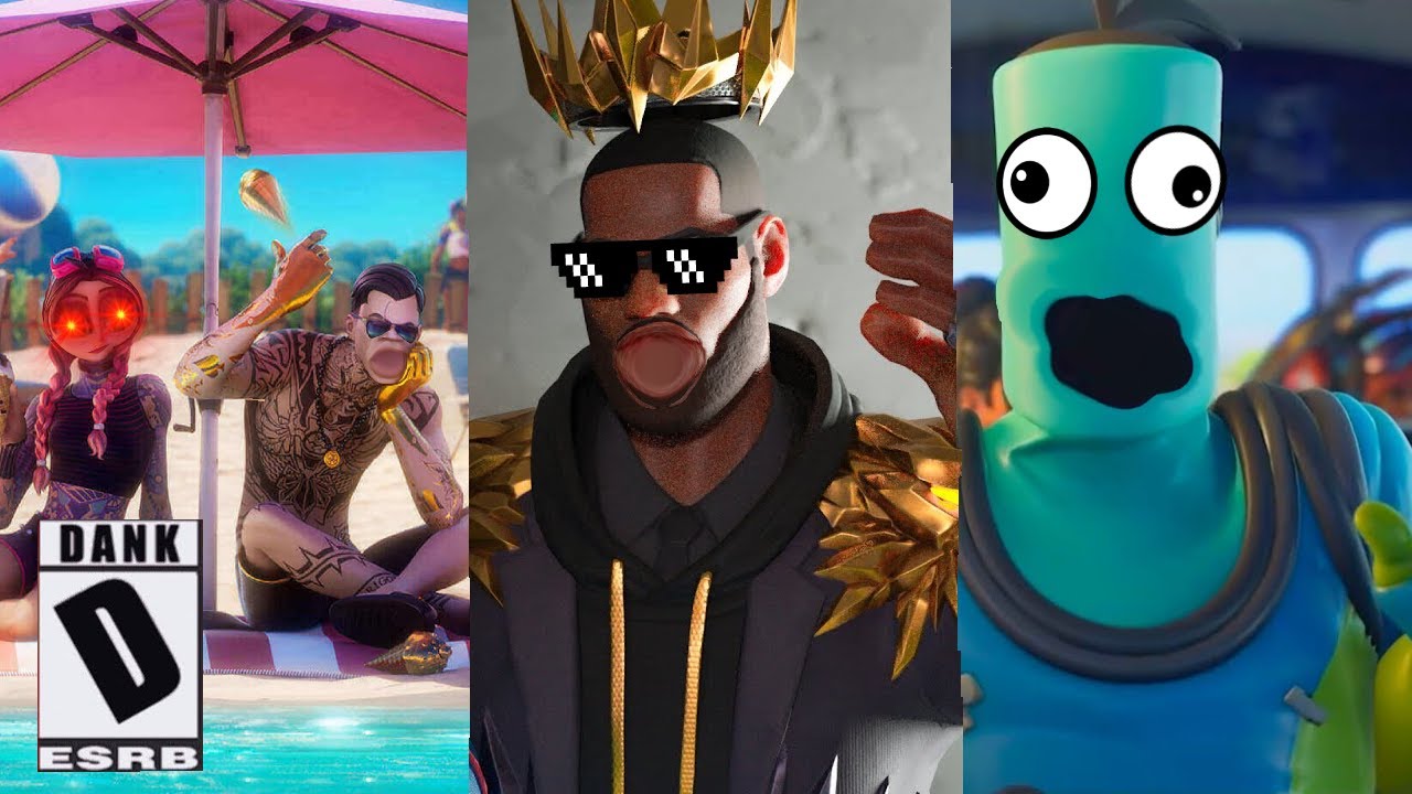 ALL DANK MEME FORTNITE SHORTS! [NEW!] #3 - YouTube