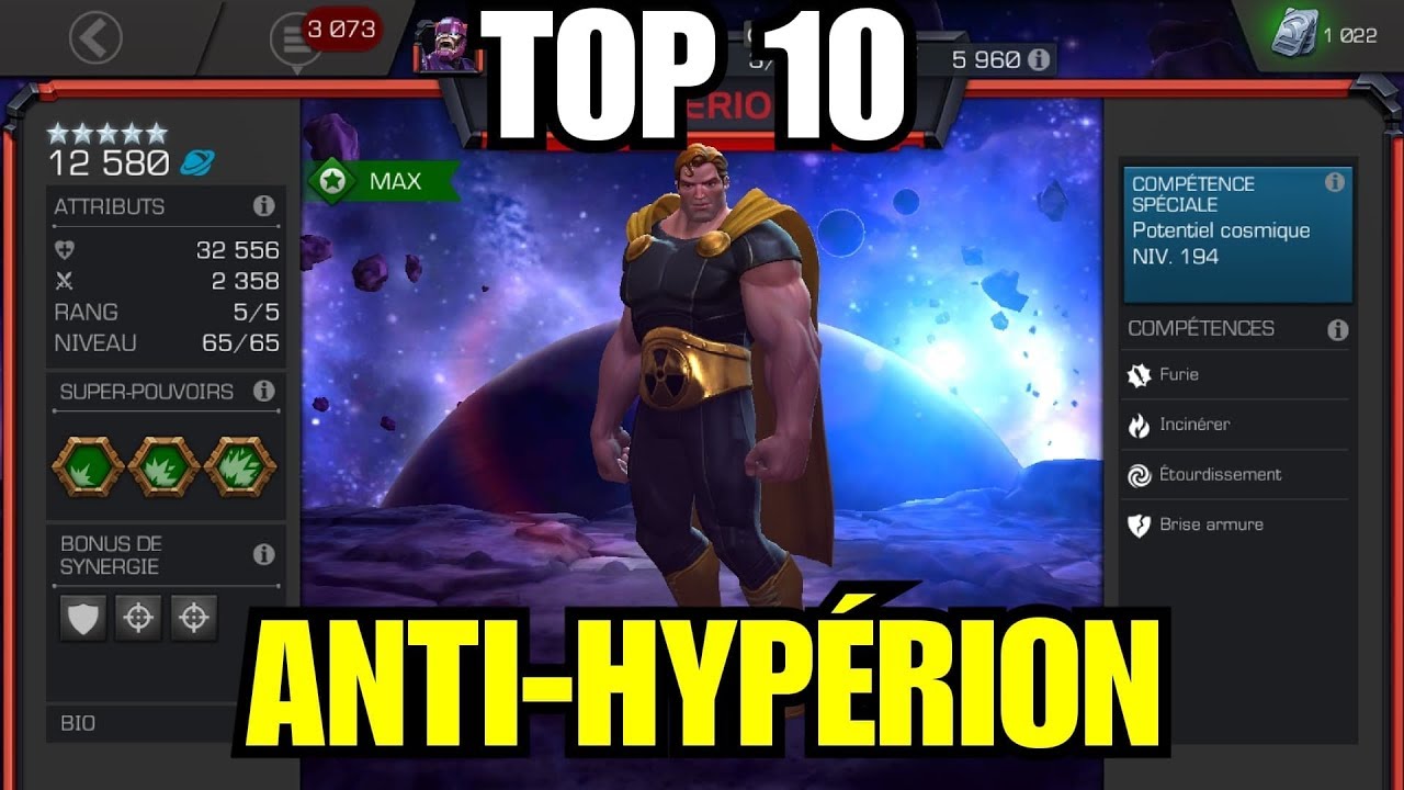 TOP 10 ANTI-HYPÉRION - YouTube