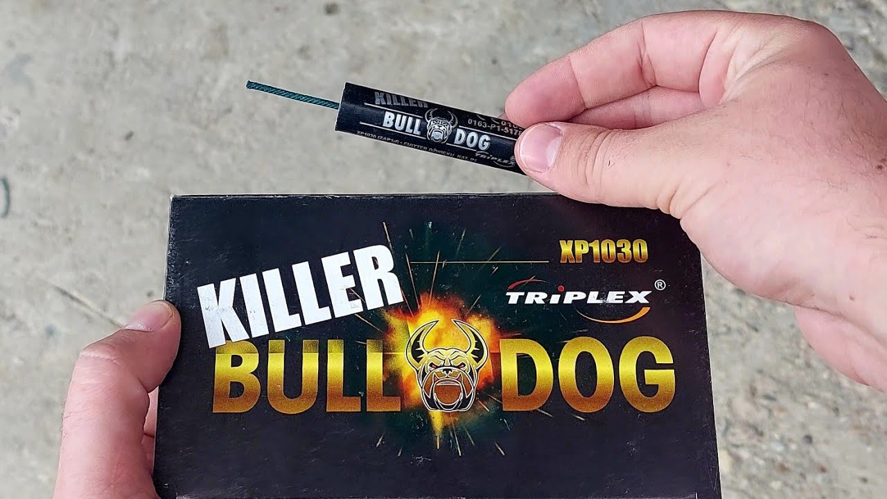 Test Petarde KILLER BULLDOG + Verificare Gramaj - Triplex - YouTube