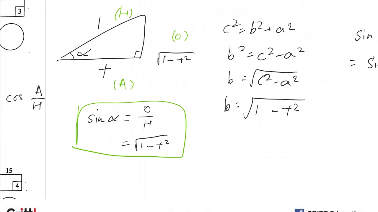 SPM Additional Mathematics 2017 Paper1 Q15 F5 Chapter Trigonometric ...