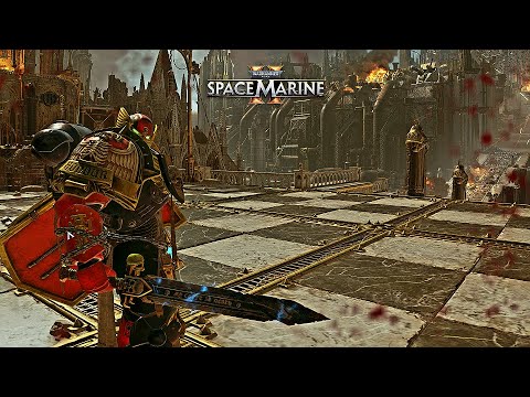 Warhammer 40k SPACE MARINE 2 FuLL PARRY Lethel pt1 - Space Marine 2