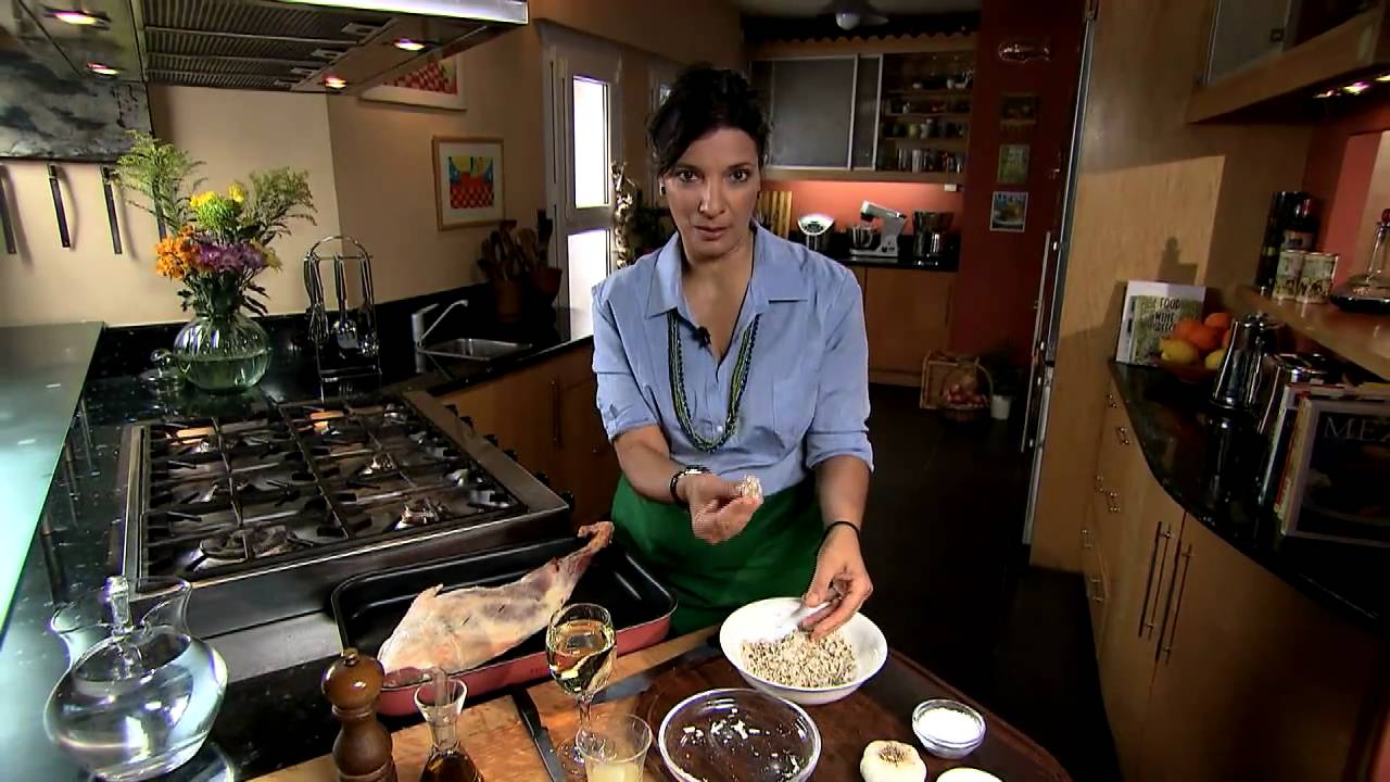 Roasted Leg of Lamb GreekFoodTv☼ - YouTube