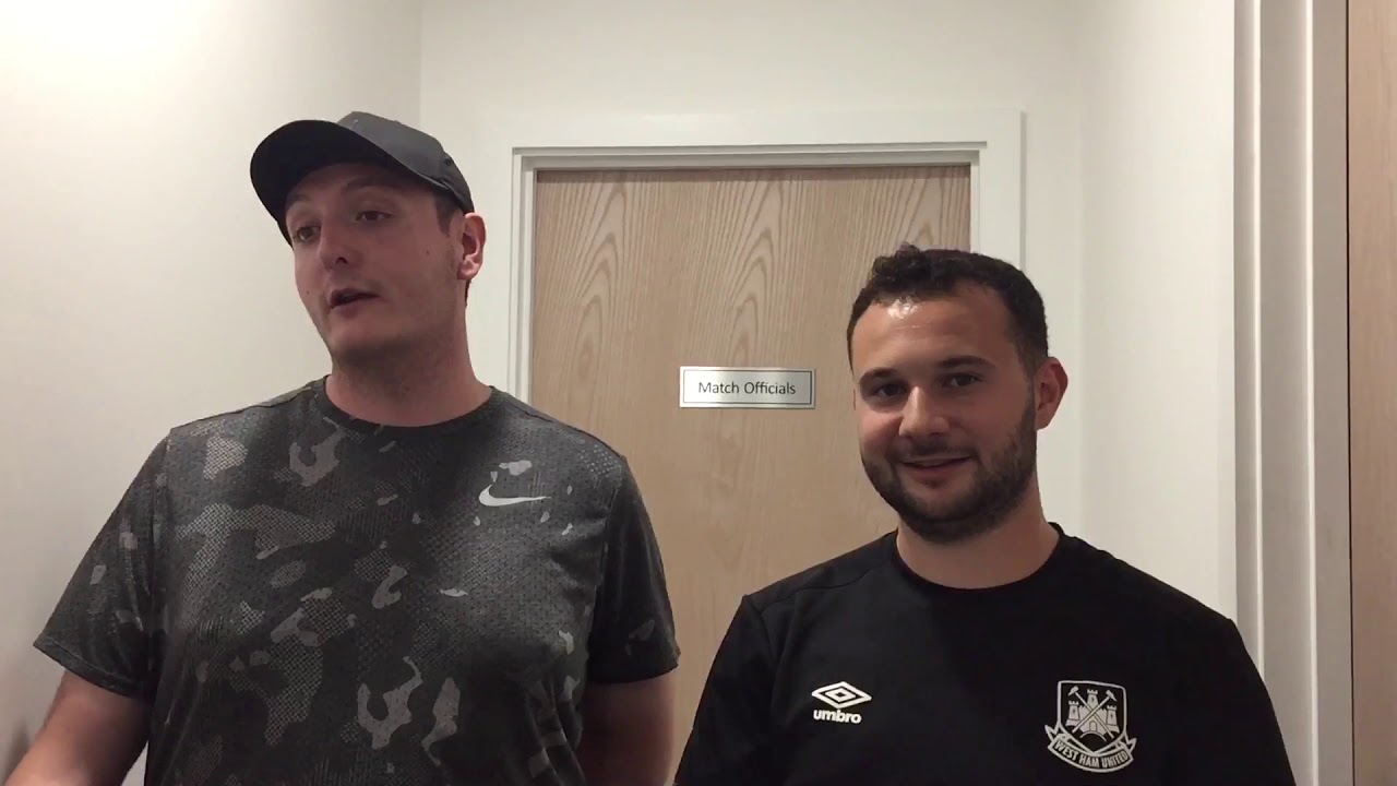 George and Jack’s Post Match -Redbridge - YouTube