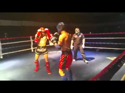 Sanan vs Mario Negrete (primer asalto)